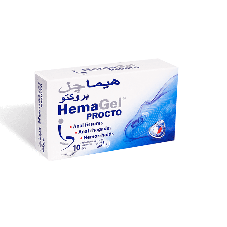 HEMAGEL PROCTO 10SUPPOSITORIES | Rosh Medical Company